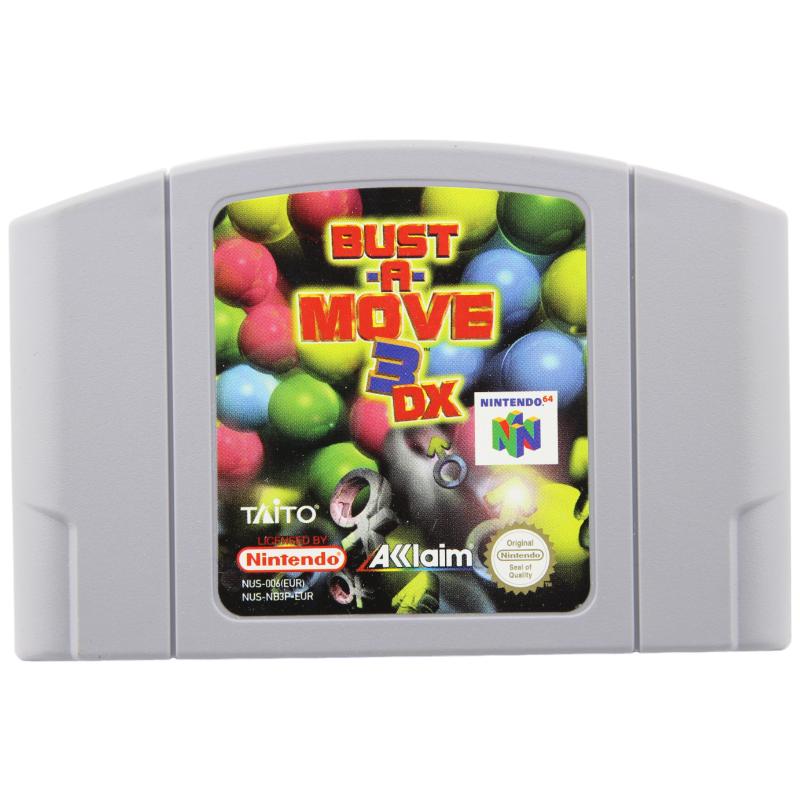Bust a Move 3dx - Nintendo 64 - N64 |2025| Køb Her