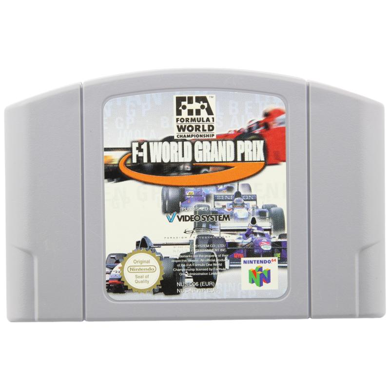 F-1 World Grand Prix - Nintendo 64 - N64 |2026| Køb Her