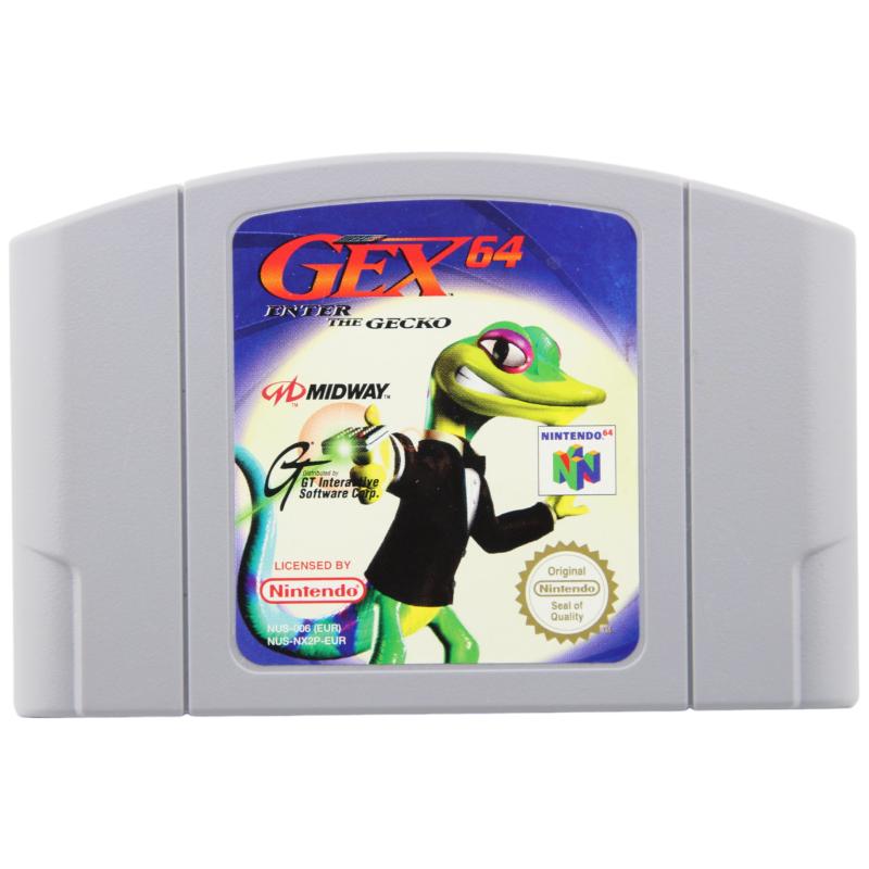 Gex 64: Enter the Gekko - Nintendo 64 - N64 | Køb Gex 64 Her