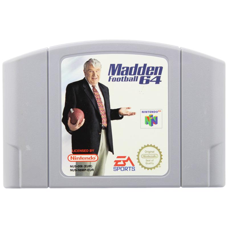 Madden Football 64 - Nintendo 64 - N64 |2025| Køb Her