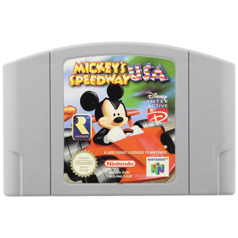 Mickey's Speedway USA - Nintendo 64 - N64 |2026| Køb Her