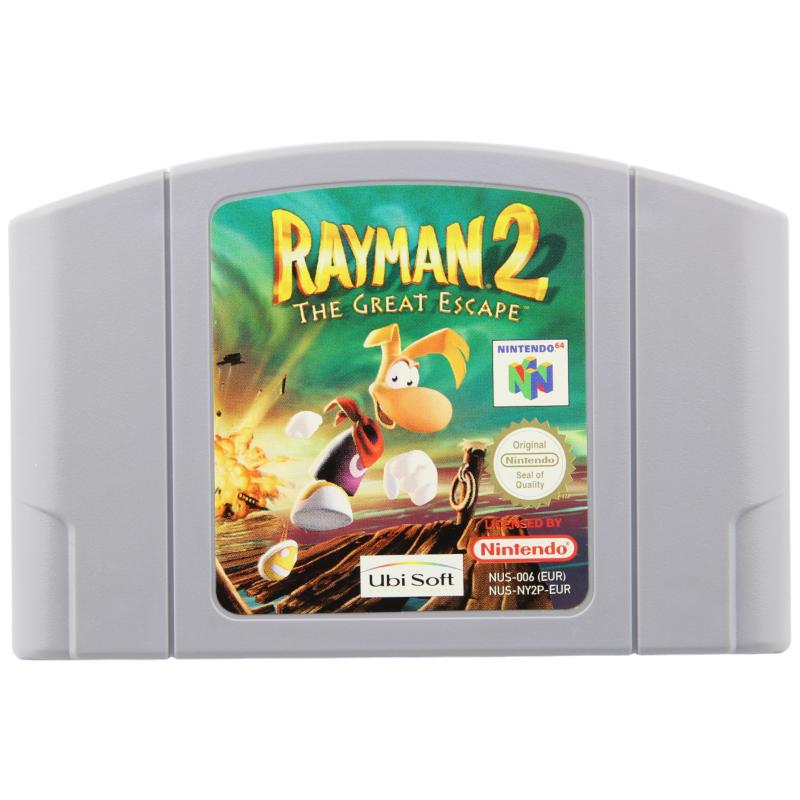 Rayman 2: The Great Escape - Nintendo 64 - N64 |2025| Køb Her