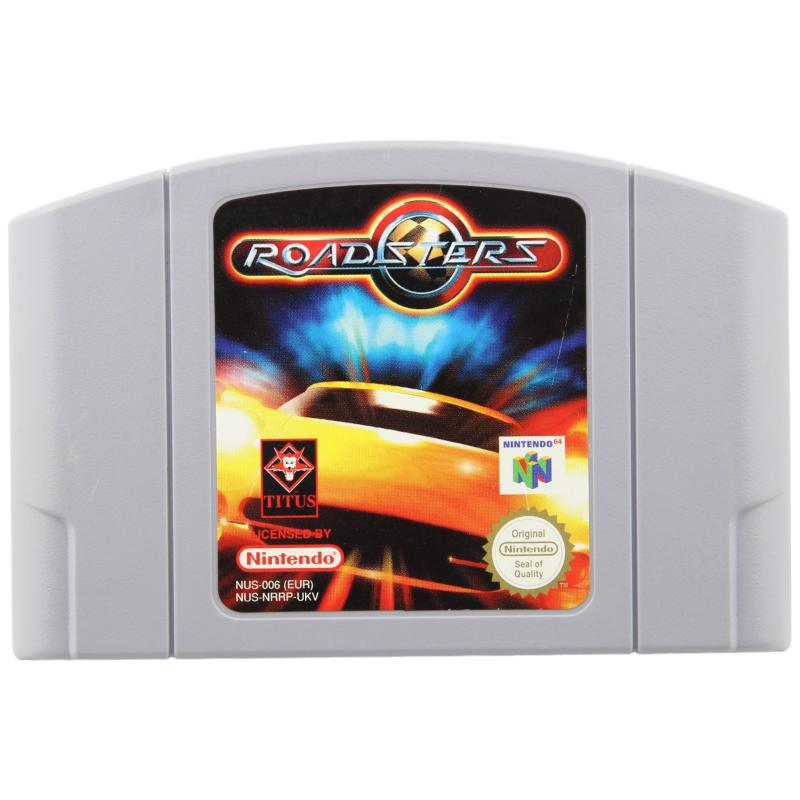 Roadsters - Nintendo 64 - N64 |2026| Køb spillet Roadsters Her