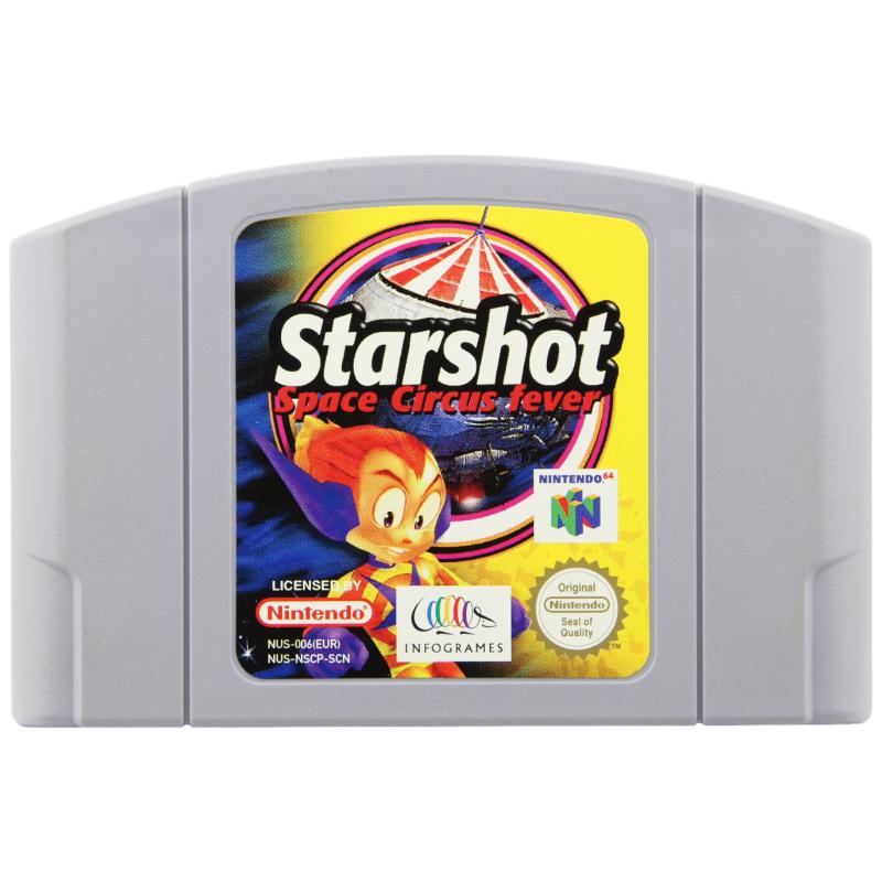 Starshot: Space Circus Fever - Nintendo 64 - N64 | Køb Her