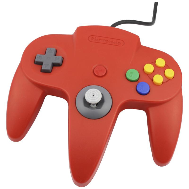 Controller N64 - Original Nintendo 64 - Red